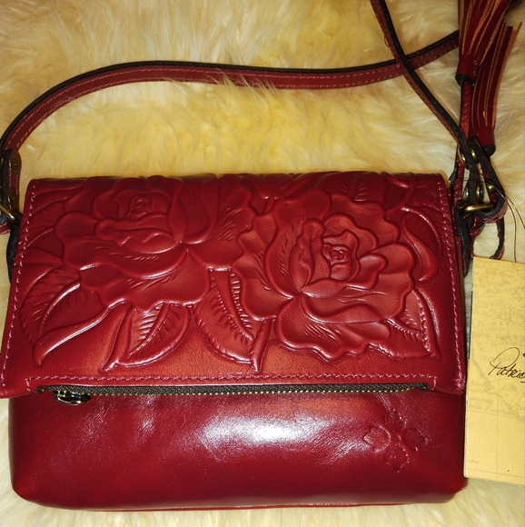 Patricia Nash | Bags | Patricia Nash Corfu Tooled Leather Crossbody In ...